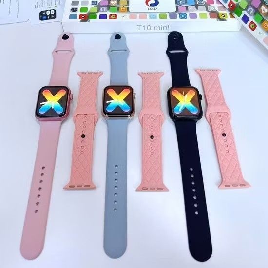 Girl's Newest T10 Mini Series Smart Watch 38mm 2.04 inch AMOLED HD ...