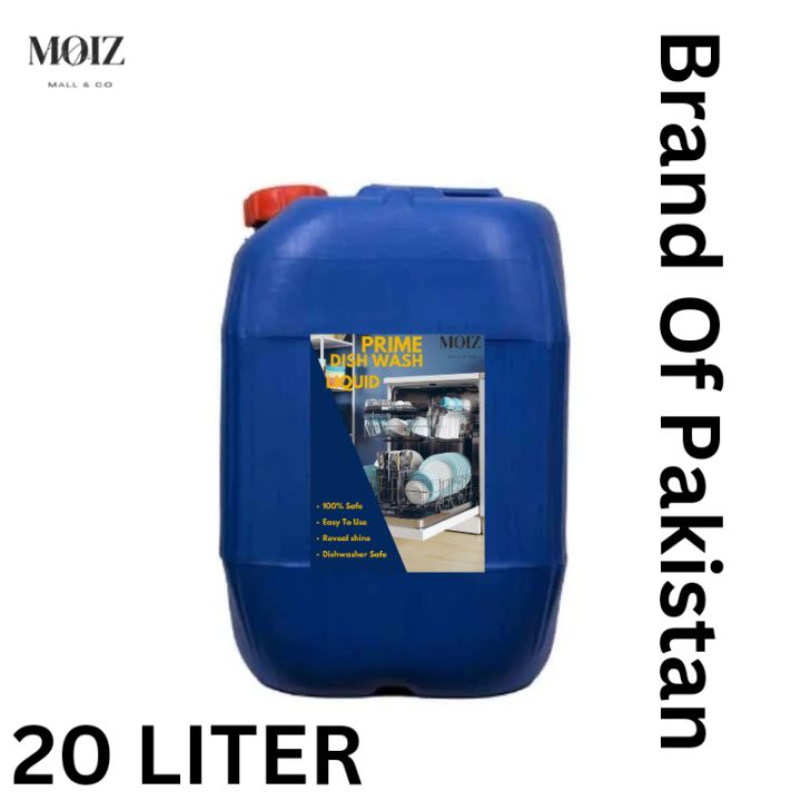Prime Dish Wash Liquid 20 Litre Cane yellow Lemon 🍋 Fragrance | Daraz.pk