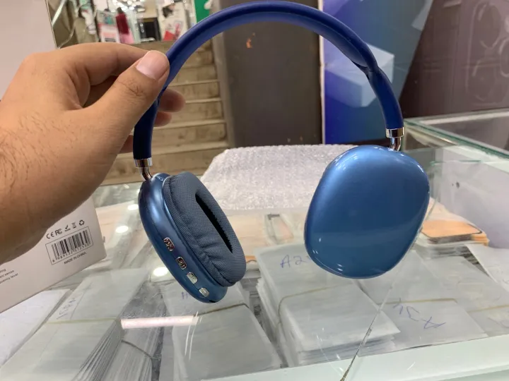 P9 Plus Wireless Bluetooth 5.0 Headphones Subwoofer With Microphones ...