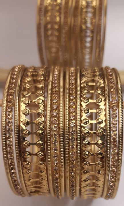 Stainless steel bangles with kara, bangles for wedding, bangles for ...