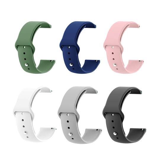 Silicone Watch strips 20mm 22mm 38mm | Daraz.pk