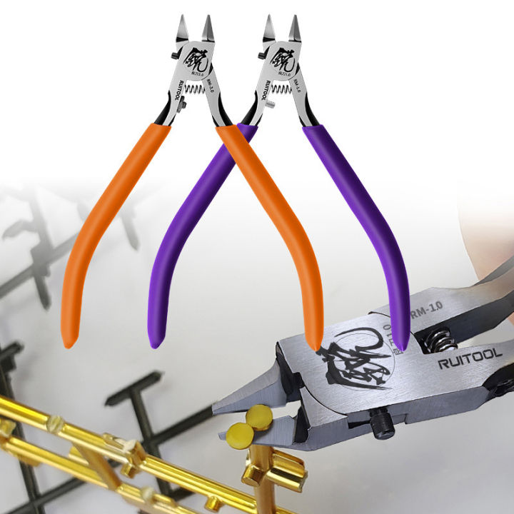 1pc Model Pliers CR-V Ultra-thin Single Blade Gundam Nipper Non-slip ...
