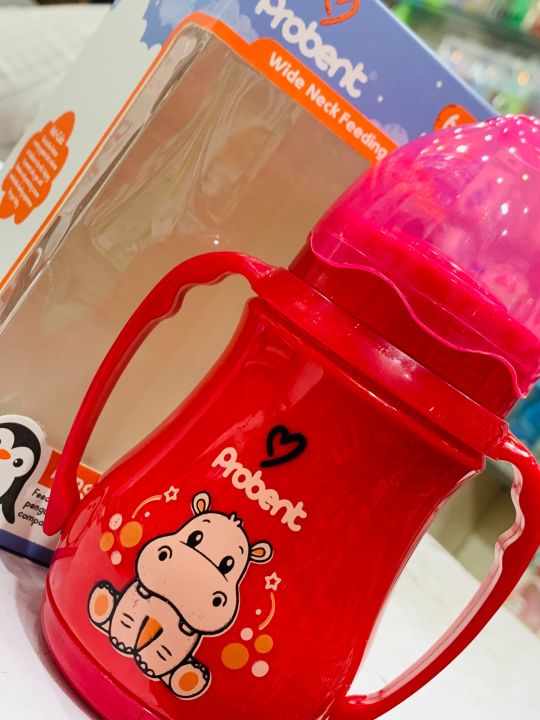 PROBENT WIDENECK FEEDING BOTTLE[8oz]250ml | Daraz.pk