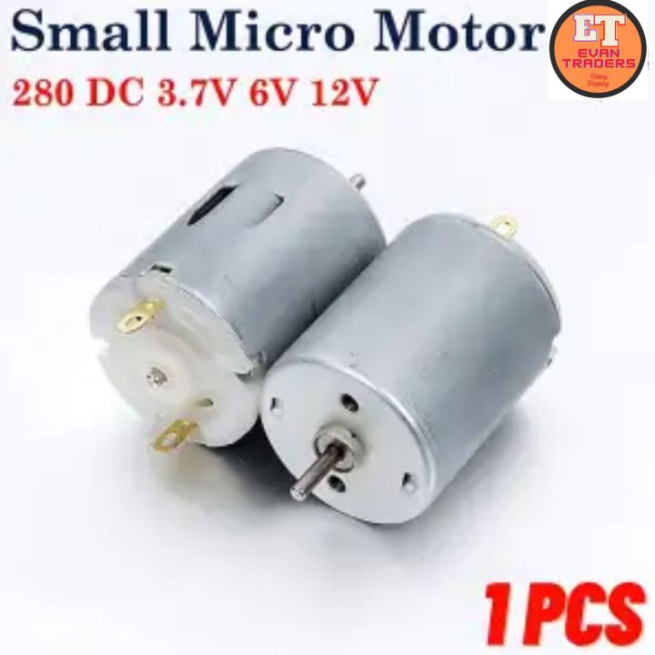 280 Small Micro Motor 280 DC 3V 6V 12V For RC Toy Car Boat Electric ...