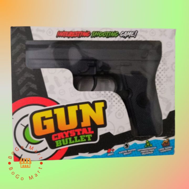 soft bullet gel toy blaster gun CRT- glock model | Daraz.lk