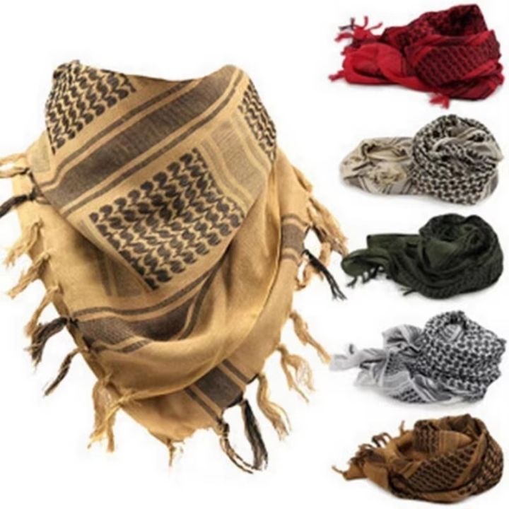 1/2/3Pcs Keffiyeh Tactical Desert Scarf Wrap Shemagh Head Neck Arab ...