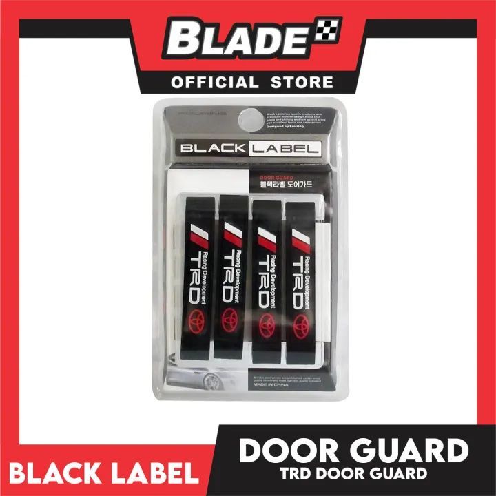 Black Label Door Guard D1102-1 TRD Design (Set of 4) | Daraz.com.bd