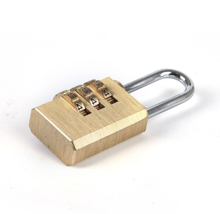 Solid brass numbers pad lock high quality | Daraz.lk