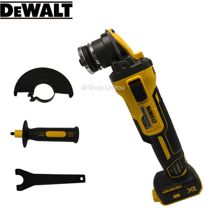 DEWALT Angle Grinder DCG409 20V Cordless Brushless Power Tool Cutting ...