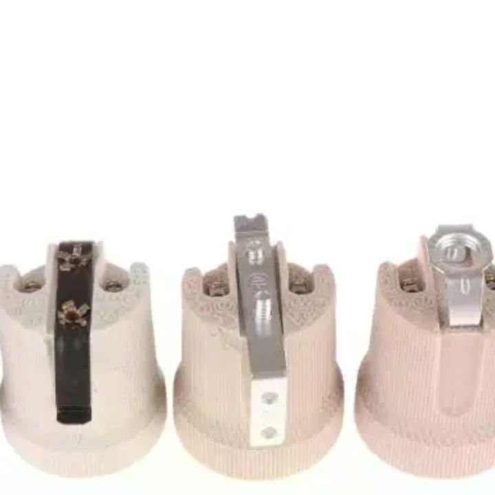 1 Piece Fixing Bracket Large Screw Cap Lamp Base E27 Vintage Ceramic ...