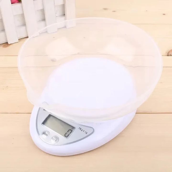 With tray 5kg LED Portable Digital Scale Scales Food Balance Measuring ...