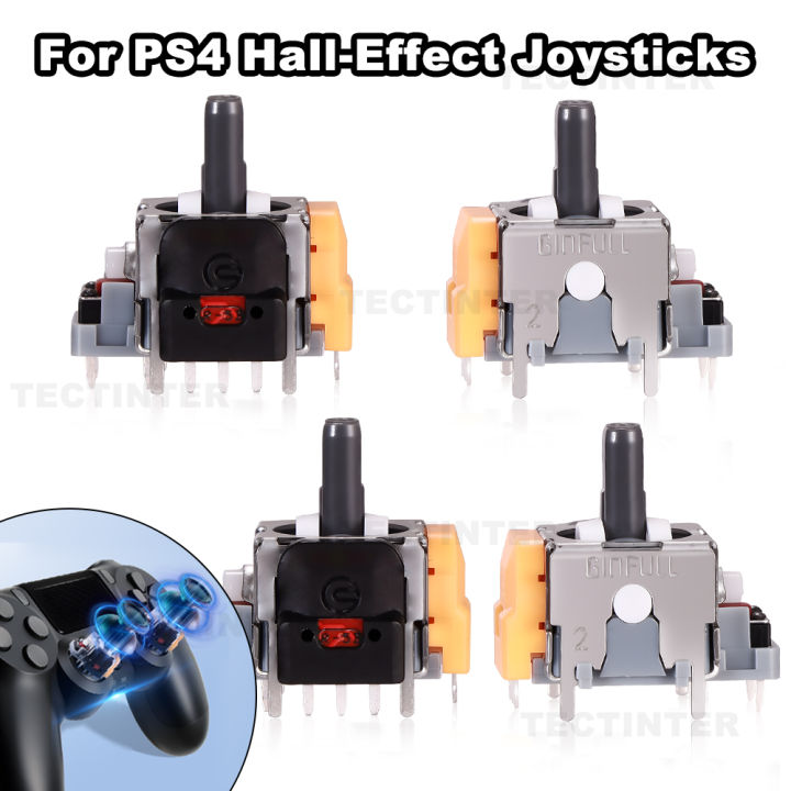 3D Analog Hall Effect Joystick For PS4/Slim/Pro Controller Gamepad ...