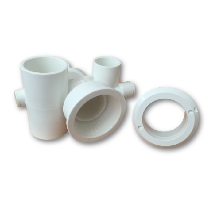 Body short spa jet Venturi tee 1.5 inch emaux Jacuzzi jet spa with ...