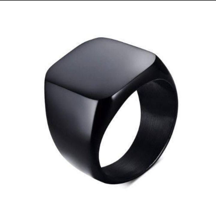 black titanium ring men,chala for men,black ring,tatin rings | Daraz.pk