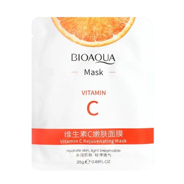 BIO AQUA VITAMIN C FACE SHEET MASK | Daraz.pk