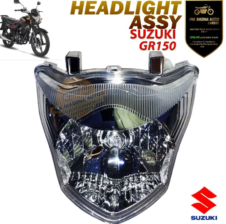HEAD LIGHT SUZUKI GR150 | Daraz.pk