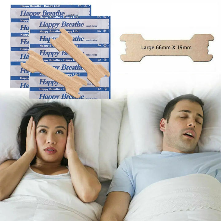 300/200/100PCS Breath Nasal Strips Right Aid Stop Snoring Nose Patch ...