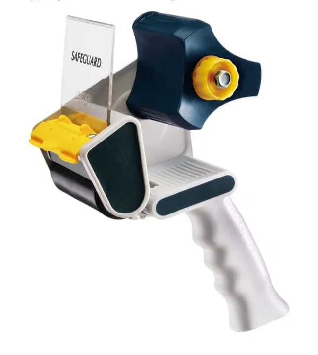 Packing Tape Dispenser (3" Wide): Retractable Blade Cover for Safety ...