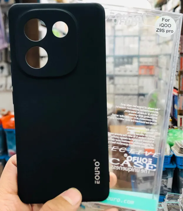 iQOO Z9s Pro Premium Case Soft Sandstone Slim Matte Cover Eouro Brand ...