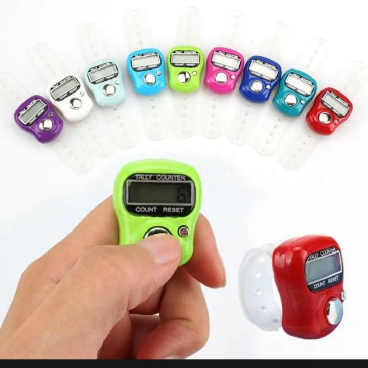 Digital LED Finger Tally Counter Tasbeeh - Ring Counter Tasbih | Daraz.pk