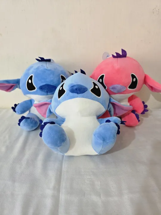 Adorable Disney Stitch Plush Doll (Blue & Pink) – Soft Anime Stuffed ...