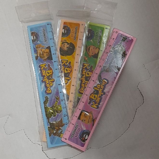 Fancy Scale 6 inches Pack of 4 With Different Variants | Daraz.pk