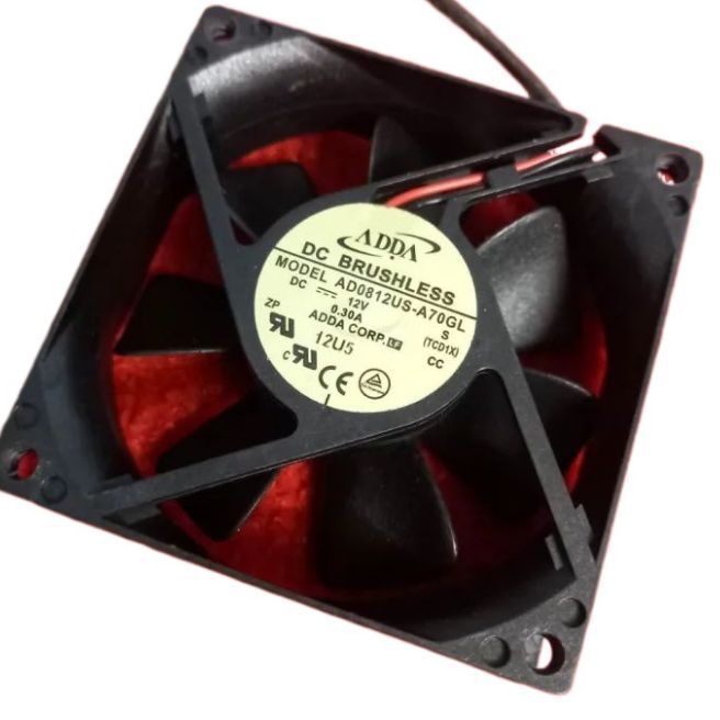 ADDA 3 INCH FAN 12V COOLING FAN 3 INCH COOLING FAN 12V 80X80X25MM FAN ...