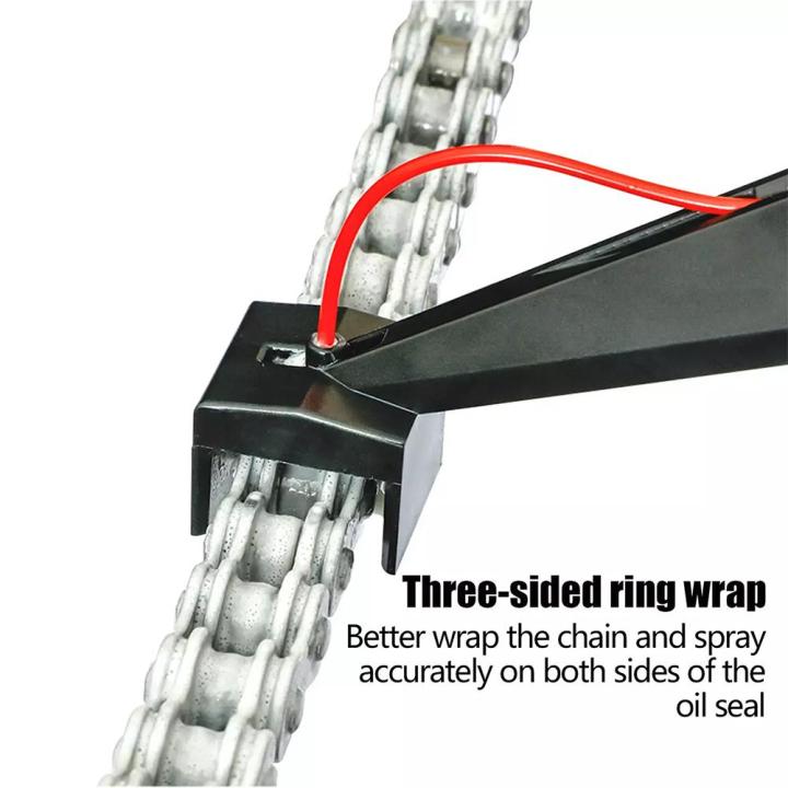 Motorcycle Chain Oil Applicator Spray Tool - No Mess Cleaning ...