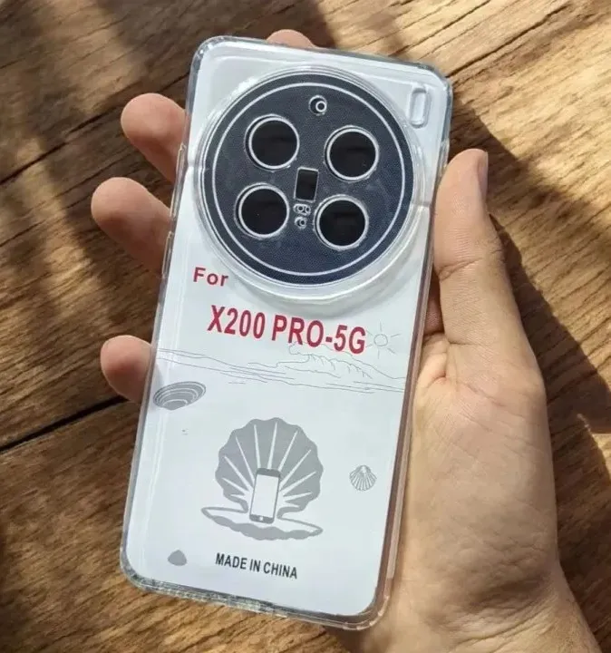 Vivo_X200 Pro 5G Cover New Ultra Thin Soft Tpu Silicon Dust Proof ...