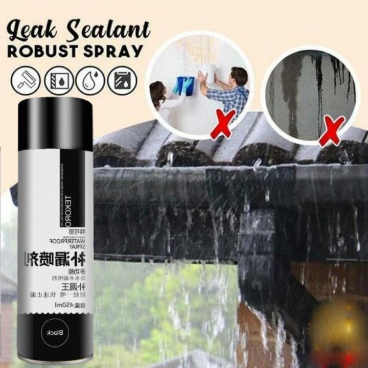 750ml Waterproof Leak Seal Repair Spray Cracks Leakage Mending Glue ...