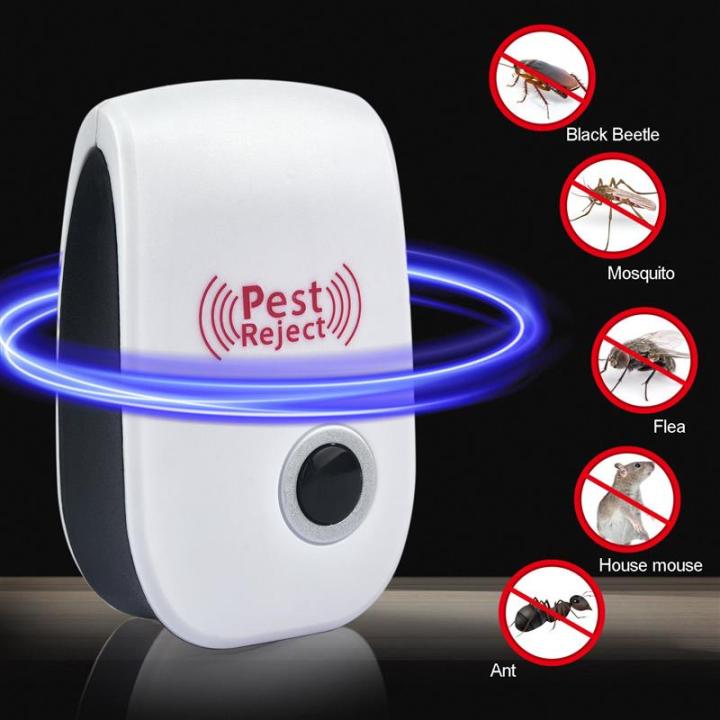 Ultrasonic Pest Repeller Electronic Sonic Repellent Pest Control for ...