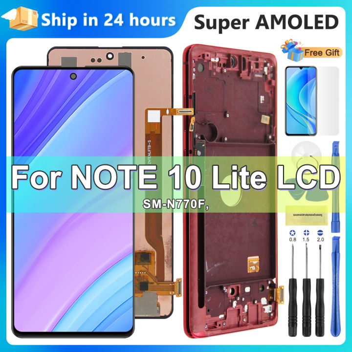 Super AMOLED 6.7'' Display for Samsung Galaxy Note 10 Lite N770 N770F ...