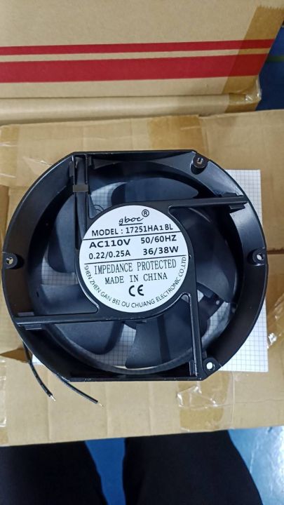 0.22a/38W 6 inch ventilation fan head 110V power 110V rotary fan model FP-108 ac110v 50-60Hz 0 ...