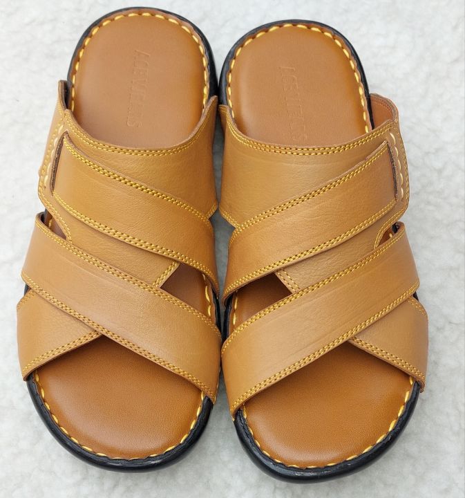Softy Chappal for Men, Leather Softy Chappal | Daraz.pk