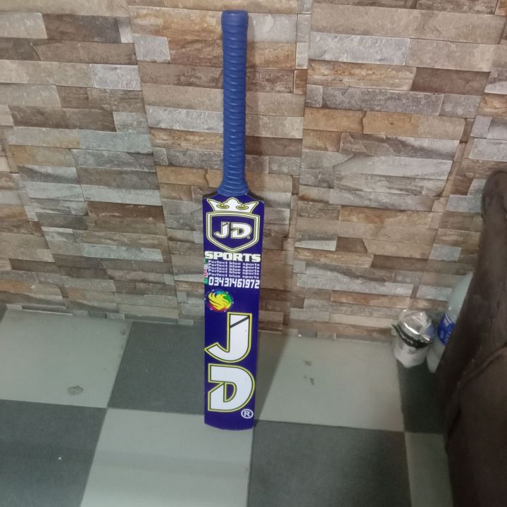 Kids cricket wooden JD edition bat for under 15 years boys | Daraz.pk