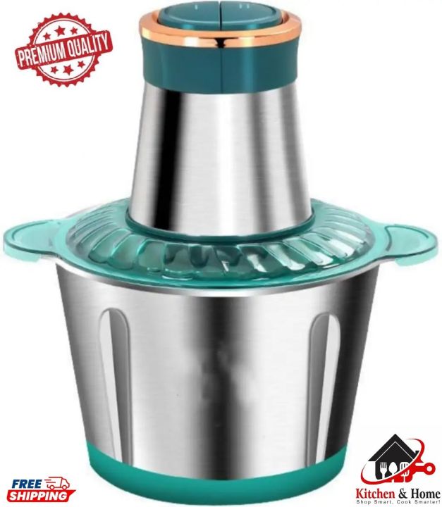 Electric Meat Chopper | 2L & 3L Food Processor | Meat Grinder Qeema And ...