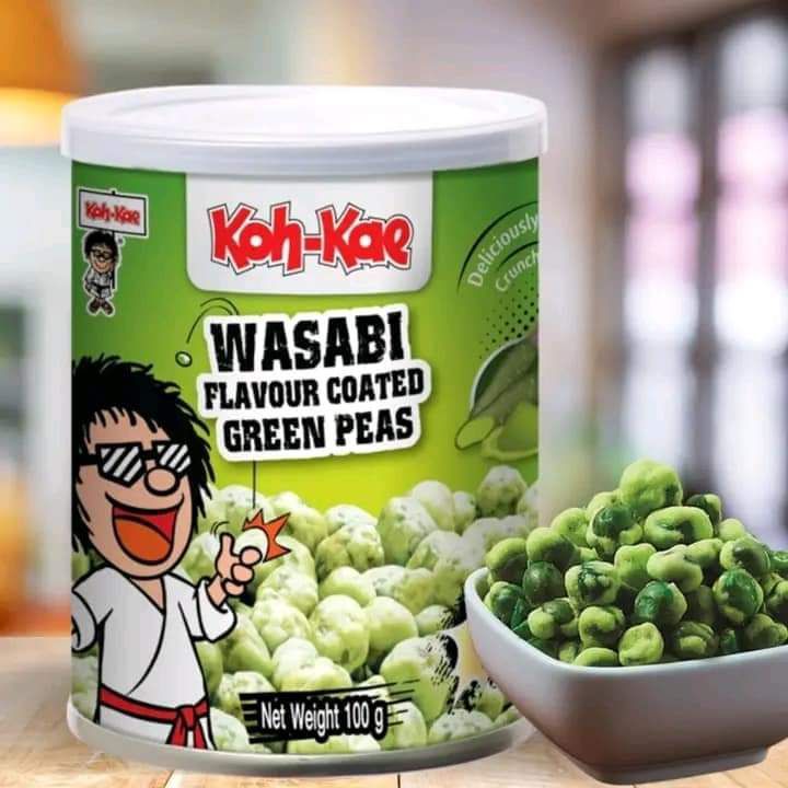 Koh-Kae Wasabi Coated Green Peas 100g Thailand | Daraz.com.bd