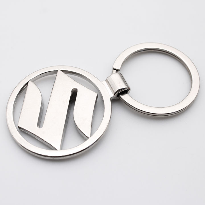 3D Metal Car Logo Keychain Badge Emblem Key Chain Rings For Suzuki ...