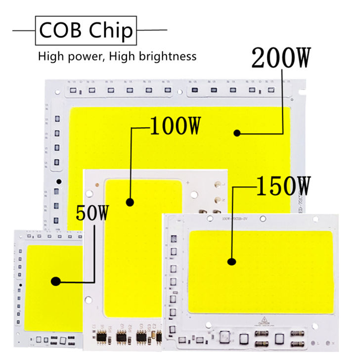 200W 100W 150W 220V LED COB Chip 200-240V Smart IC No Need Driver LED ...