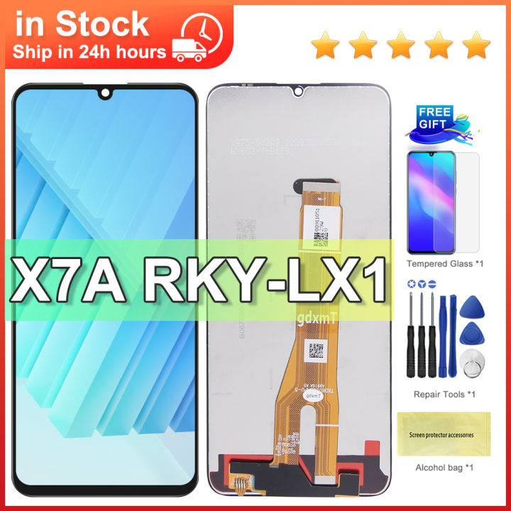 For Honor X7A LCD Display Touch Screen Digitizer Panel Assembly ...
