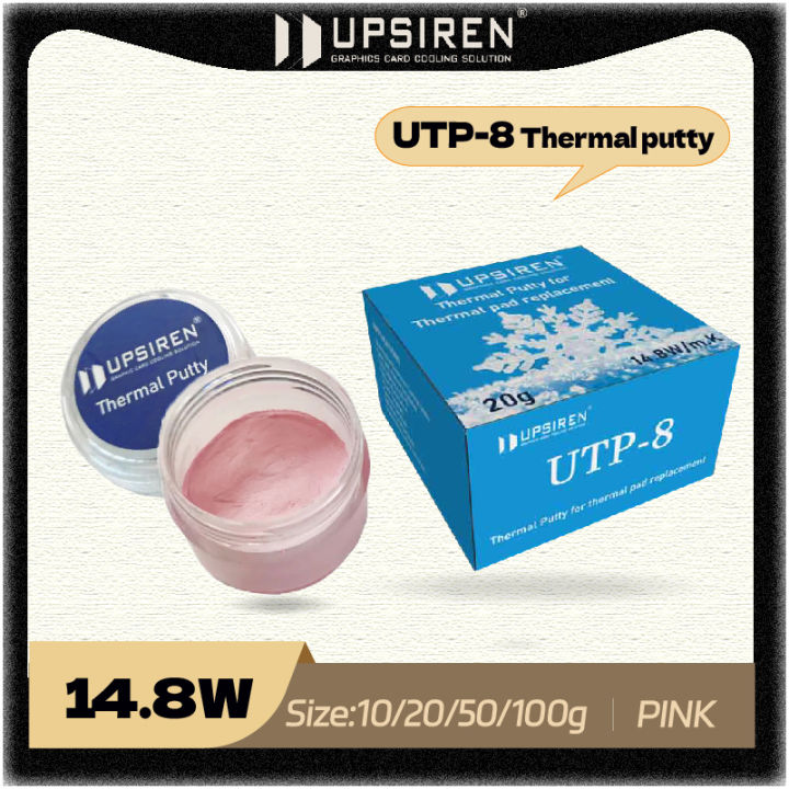 UPSIREN Thermal Putty UTP-8 For VGA GPU IC Processor Rapid Cooling Thermal Pad Replacement Heat ...