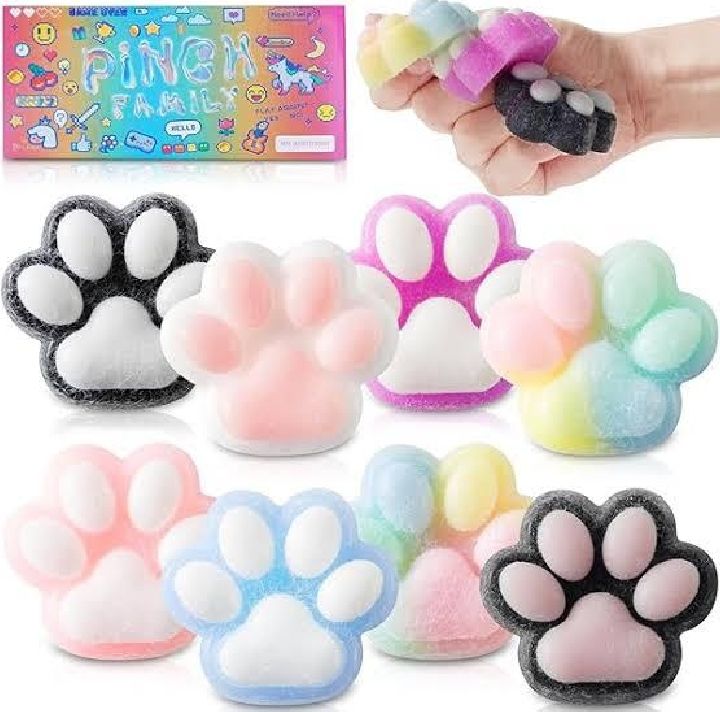 Cat Paws Squishy, Cat Paw Anti-Stress Ball, Cat Squishy Squeeze Toy ...