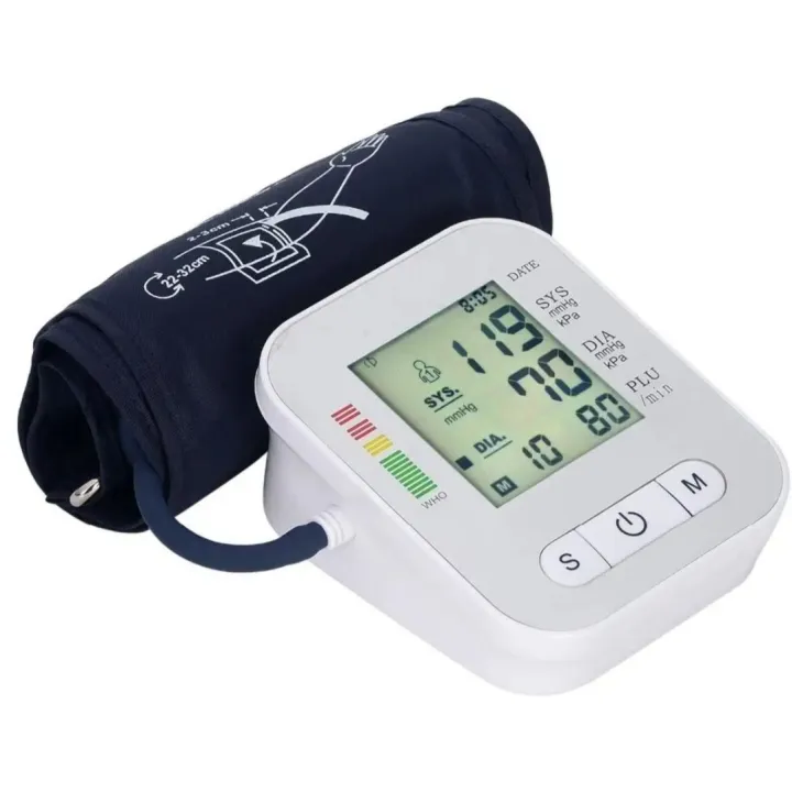 Digital Electronic Blood Pressure Machine High Accuracy BP Monitor ...