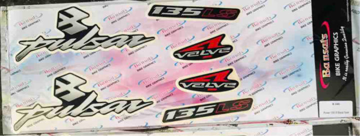 Pulsar 135 old model full set stickers | Daraz.lk