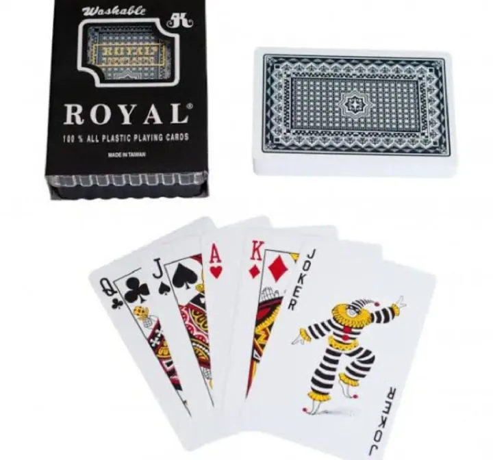Royal Tash Washable Plastic Playing Card | Tash Card, Tash Playing Card ...