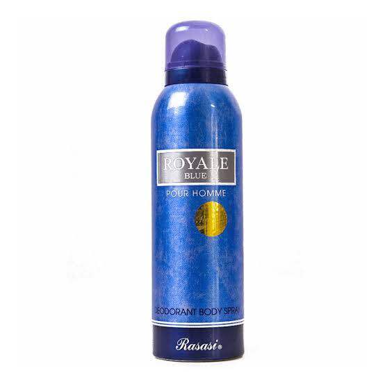 Royale Blue Men Rasasi Body Spray 200 ML | Daraz.pk