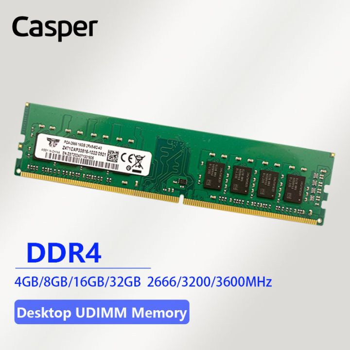 Casper Desktop RAM DDR4 32GB 3200MHz Memory Module PC 4/8/16GB 2666 ...