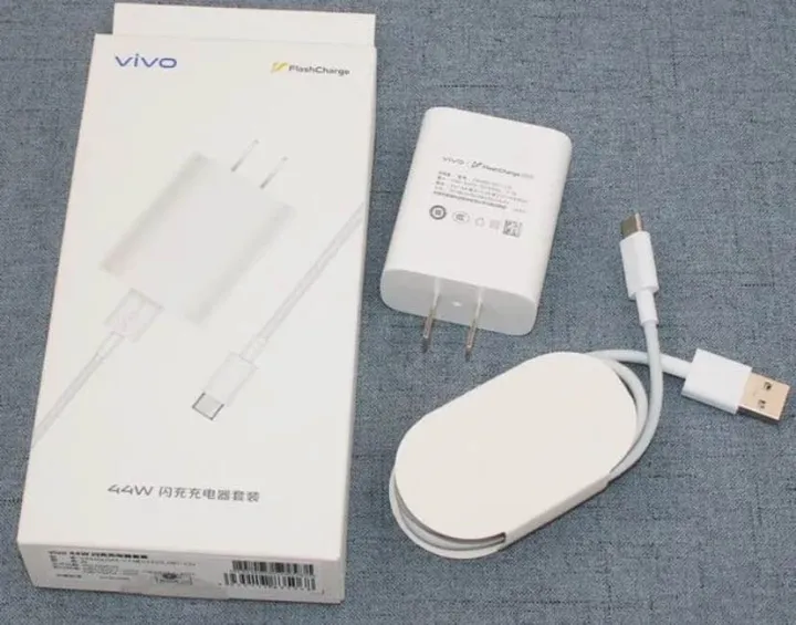 Vivo 44W FlashCharge 2.0 Charger for Vivo X Series & Latest/5G Phones ...
