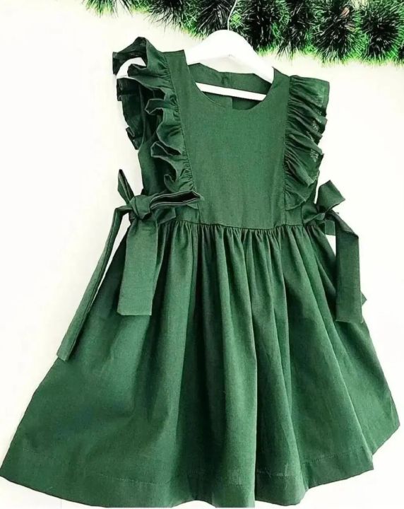 formal frock for girl 1 to 10 years size available green color 14 agust ...