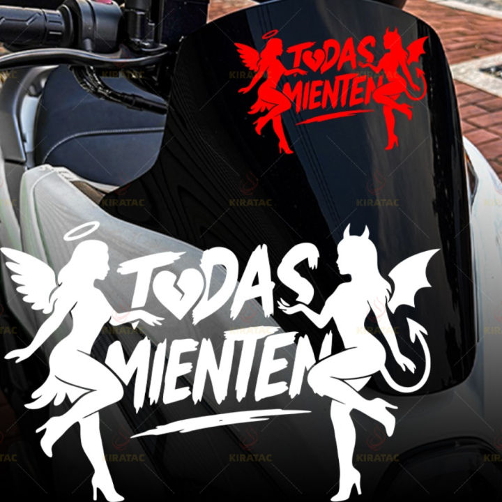 1PC TODAS MIENTEN Motorcycle Sticker Waterproof for Fairing Fuel Tank ...